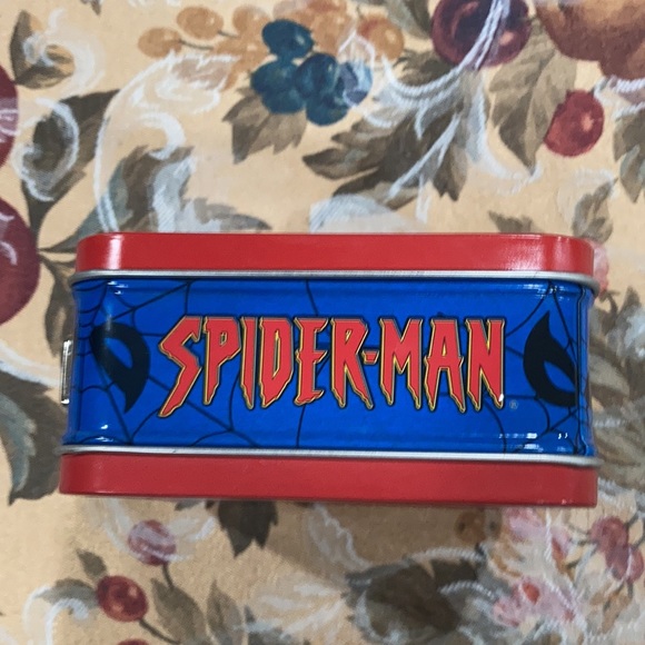Marvel | Other | Spiderman Mini Lunch Box Tin 202 Marvel With ...